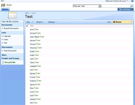 The SharePoint s Live for Me by Jérôme Noirfalise How to build a SharePoint view in grouping
