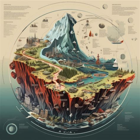 Premium Photo Decoding The Anthropocene Unraveling The Complexity With Infographics