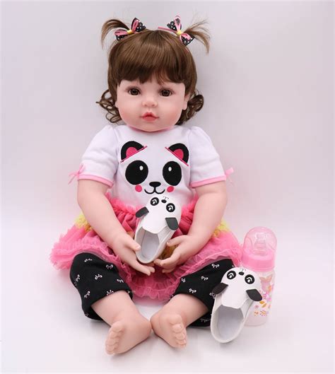 60 см силиконовые игрушки Reborn Baby Doll 24 дюйма виниловые принцессы ...