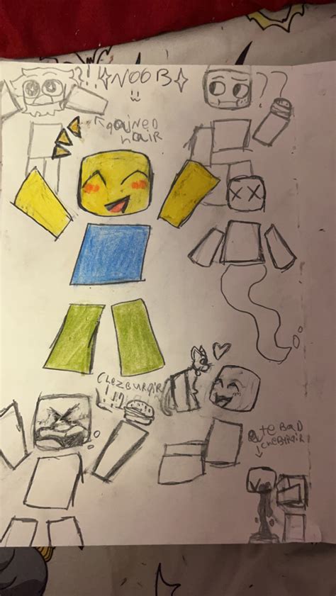 Roblox Noob Doodles By Themonsterat711 On Deviantart