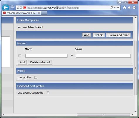Scientific Linux Zabbix Add Monitoring Target Server World