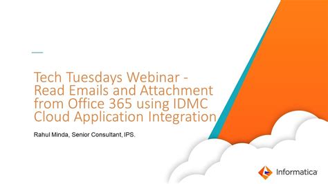 Read Emails And Attachment From Office 365 Using Idmc Cloud Application