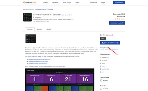 Vmware Vsphere Grafana Dashboard Psguyeu