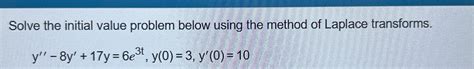 solved solve the initial value problem below using the