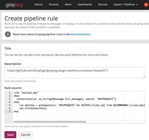 Problem Like 24 · Issue 211 · Graylog2graylog Plugin Pipeline Processor · Github