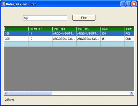 Welcome To Chittaranjan S Blog DATAGRIDVIEW CELL COLOR FILTER WITH