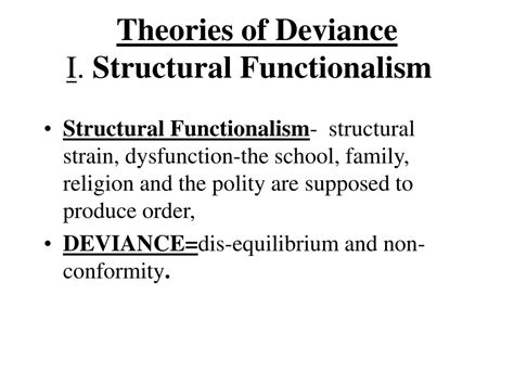 Deviance Structural Functional Theory Examples Guglwhat