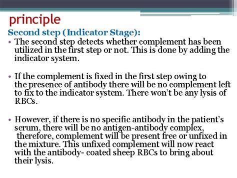 Complement Fixation Test Complement Fixation Test The Complement
