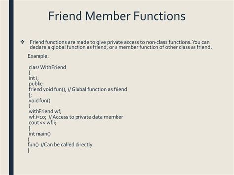 data members and member functions pptx