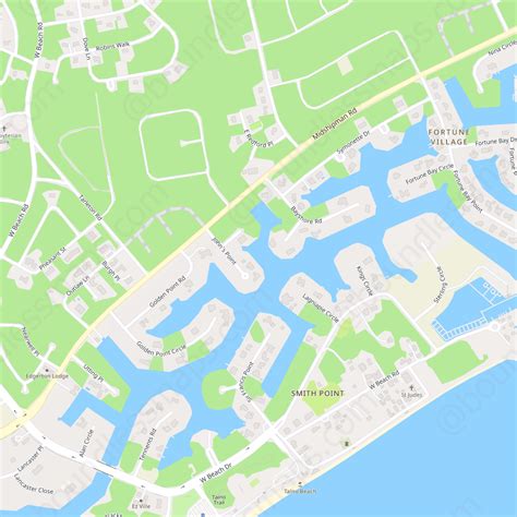 Freeport Modern Atlas Vector Map 110k Boundless Maps