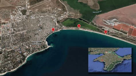 Окупанти створюють вогневі позиції на набережній Євпаторії Читайте на Ukr Net