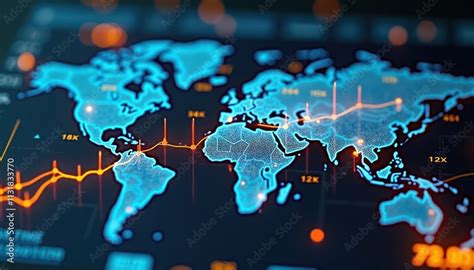 Global Logistics Dashboard Displays Worldwide Shipping Data Analytics Interactive Map