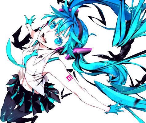 Anime Hatsune Miku Anime Girls Vocaloid Wallpaper Shirow Miwa