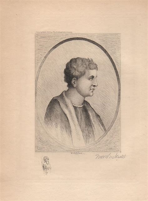 At Auction Whw Bicknell 1860 1947 Pencil Signed Etching