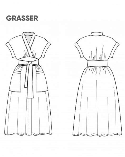 Платье выкройка Grasser №851 купить онлайн на сайте Grasser каталог