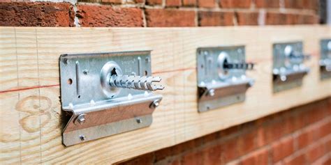 Simpson Bvlz Galvanized Brick Veneer Deck Ledger Connector
