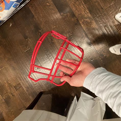 Red Speedflex Facemask Depop