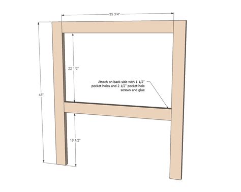 Wood Work Twin Bed Headboard Plans Pdf Plans