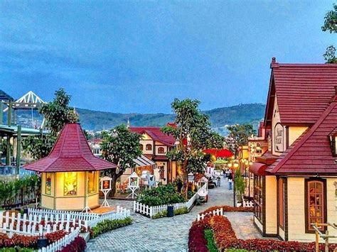 Kota Mini Lembang Sensasi Negara Eropa Bolu Susu Lembang