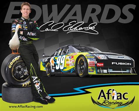 Carl Edwards Aflac Car