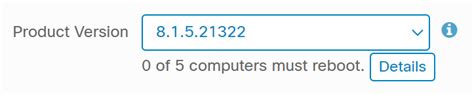 determining which connector versions requires a reboot cisco community
