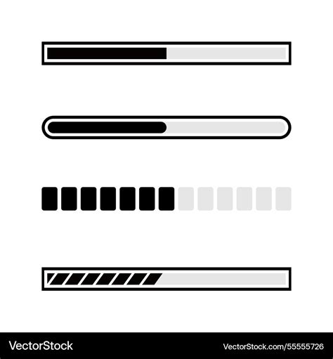 Load Indicator Royalty Free Vector Image Vectorstock