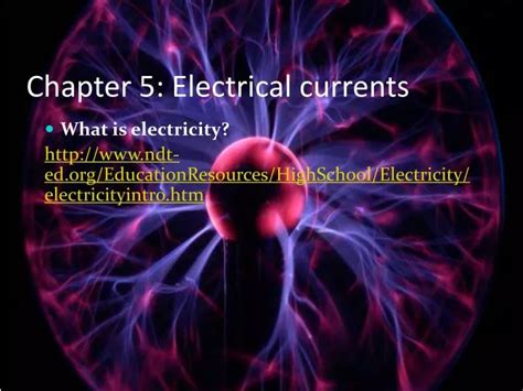 PPT Chapter 5 Electrical Currents PowerPoint Presentation Free Download ID 6506991