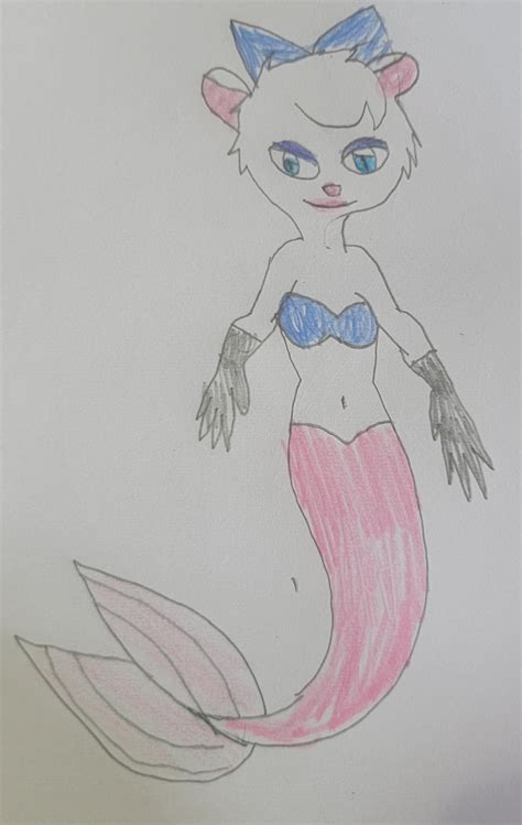 Miss Kitty Mouse Mermaid By Joshdapika1991 On Deviantart