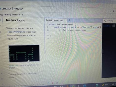 Solved Cengage Mindtap O Ogramming Exercise 1 8