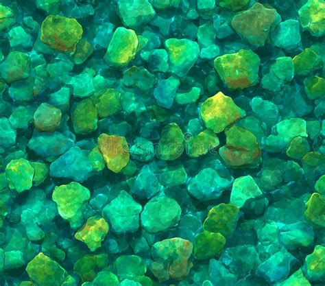 Vibrant Teal And Green Gemstone Texture A Sparkling Background Stock