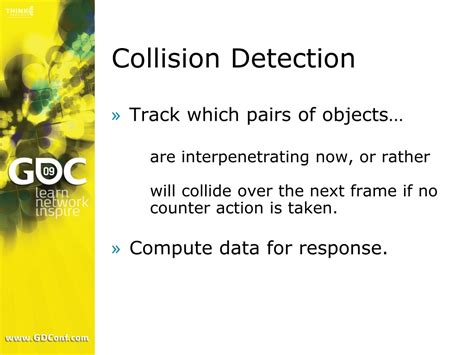 Ppt Physics For Games Programmers Collision Detection Crash Course