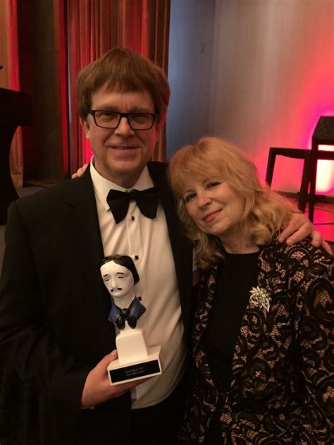 Max Allan Collins Barbara Collins And Edgar At The 2017 Edgar Awards