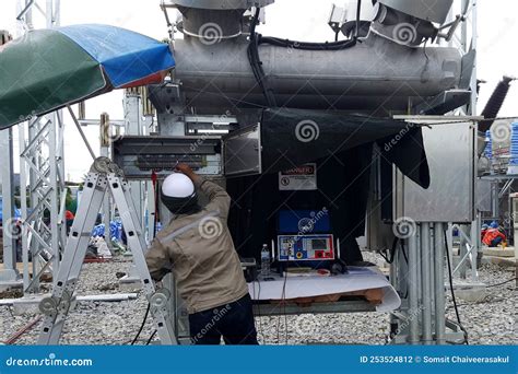 115kv Hybrid Switchgear On Site Testing By An Electrical Engineer