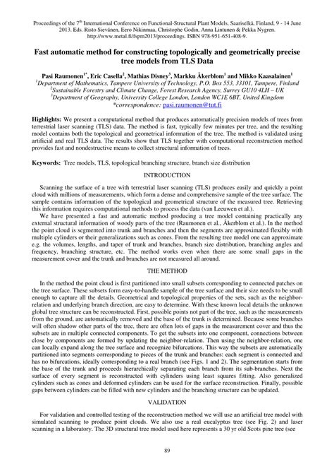 Pdf Fast Automatic Method For Constructing Topologically And