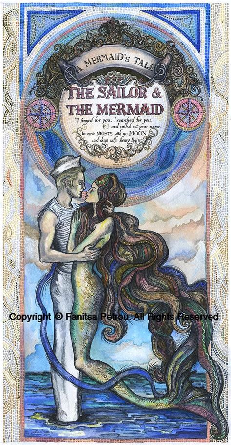 The Sailor And The Mermaid I By Fanitsafantasy On Deviantart Art