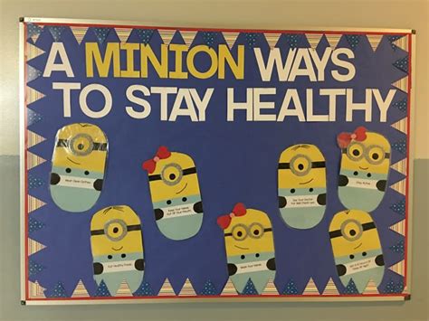Health Bulletin Board School Nurse Elementary School Nurse Door