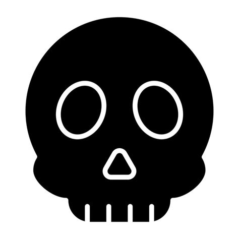 Estilo De Icono De Calavera 13634462 Vector En Vecteezy