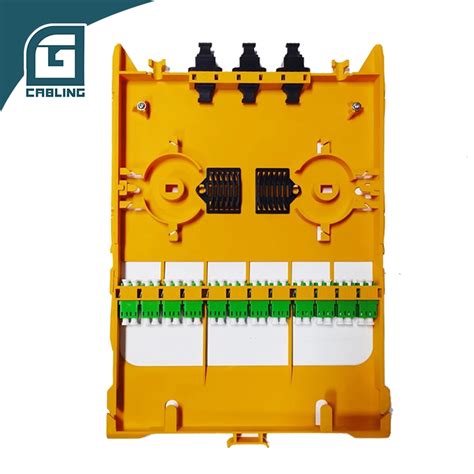Fiber Patch Panel Unit 24 Core Om4 Fiber Optical Cassette For Odf Lc