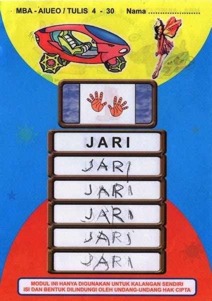 Permainan Modul Bimba Rengas Raya Bimba Aiueo