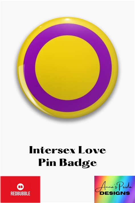 Intermunity Love Heart Pin Badge