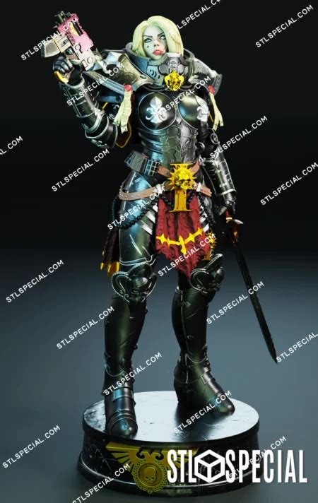 Sisters Of Battle Stl 3d Model Stlspecial