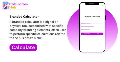 Branded Calculator Online