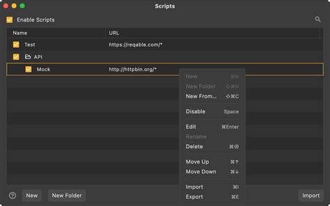 Script Reqable API Debugging Proxy REST Client