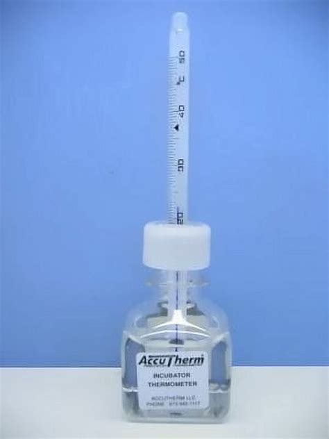 Incubator Thermometer 18 To 50 C Coated