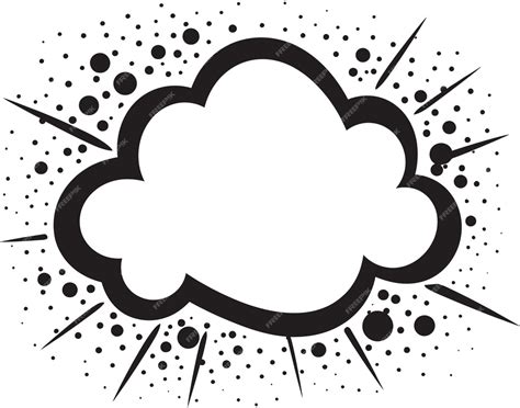 Captivating Chat Dynamic Black Speech Bubble Logo Dynamic Dialogue Delight Popart Comic Speech