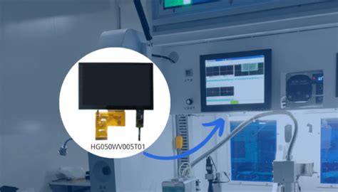 5 0 Inch Tft Lcd Capacitive Touchscreen In Industrial Equipment