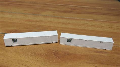 Deluxe Innovations N Scale Nacs 53 Containers X 2 Nacs 606327 Ebay