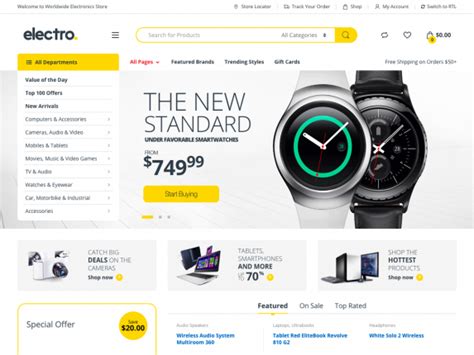 Electro Woocommerce Electronics Store Theme Gplplace