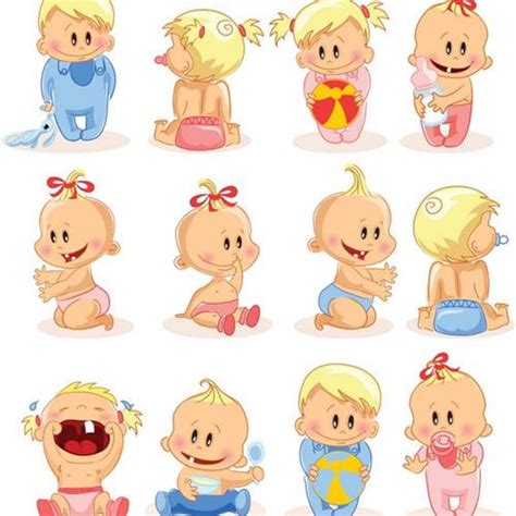 دانلود تصاویر کارتونی نوزاد