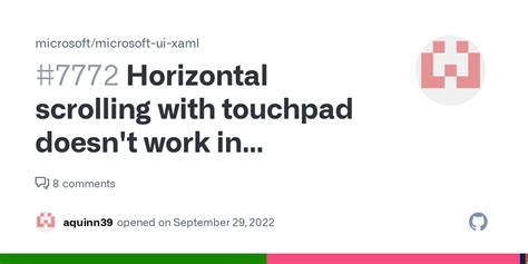 Horizontal Scrolling With Touchpad Doesn T Work In WebView2 Issue